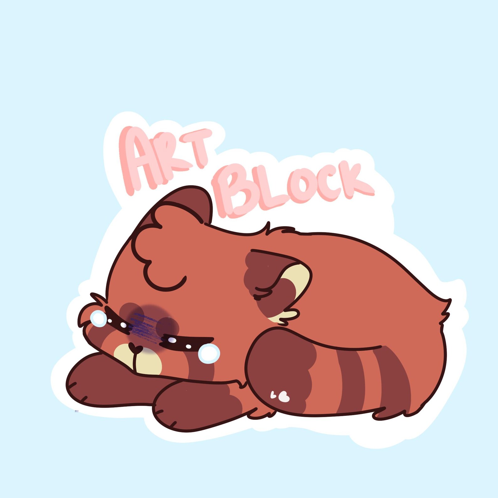 Art Block Sticker - Etsy