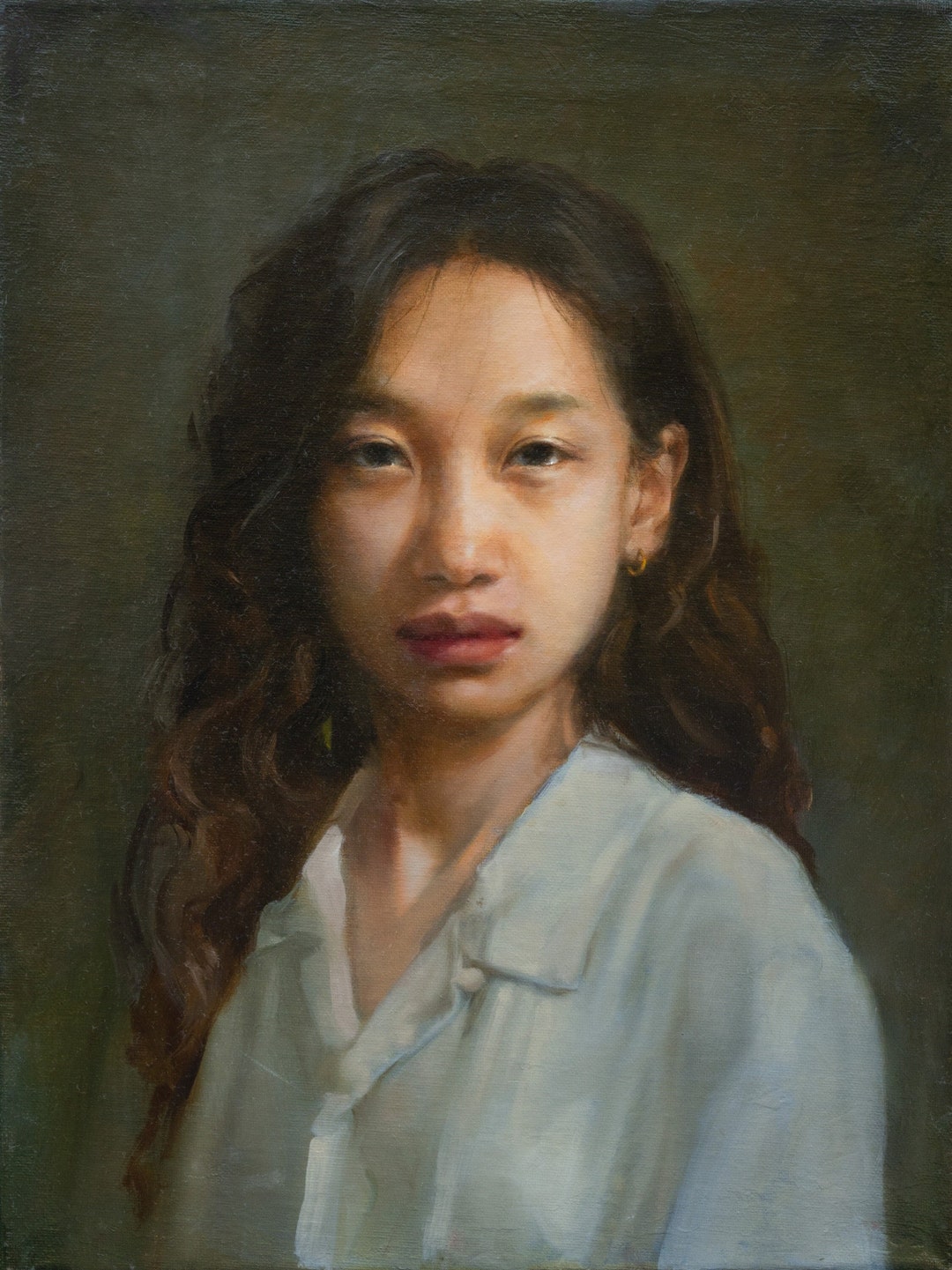 Custom Original Realistic Oil Portrait Painting Etsy