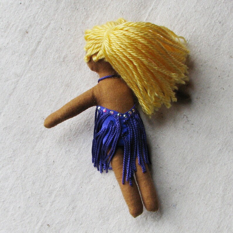 Latin Dancer Doll Collectible Soft Cloth Doll Latin Dancer - Etsy