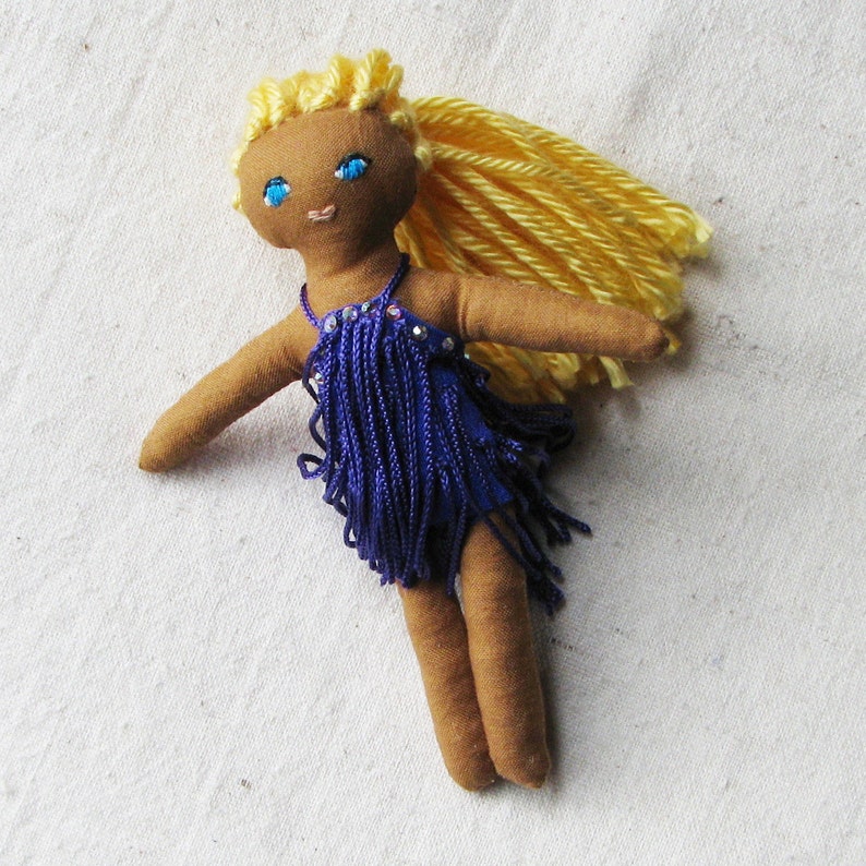 Latin Dancer Doll Collectible Soft Cloth Doll Latin Dancer - Etsy