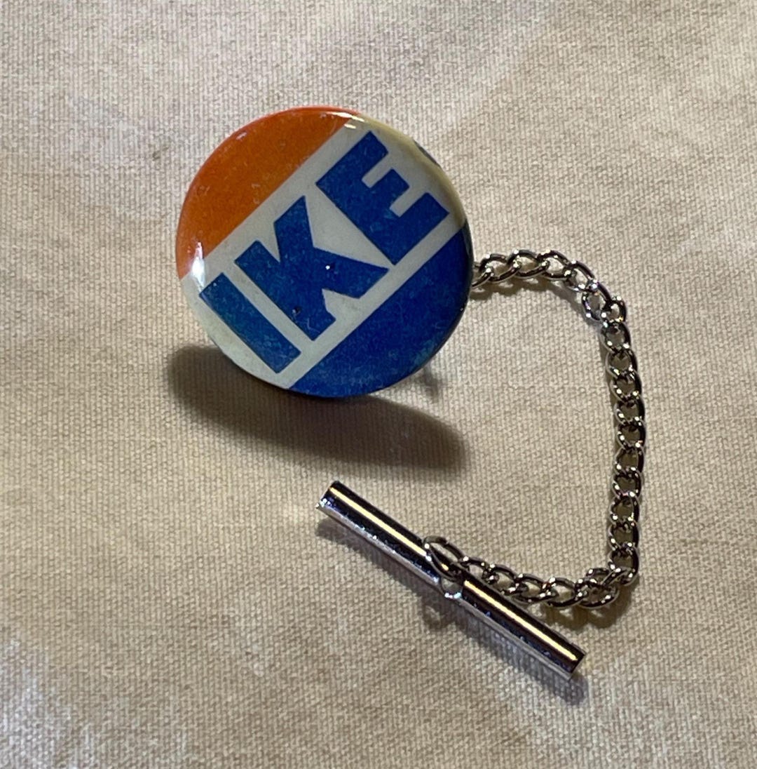 Tie Tack - Ike Dwight D. Eisenhower Political Campaign Pin - Etsy