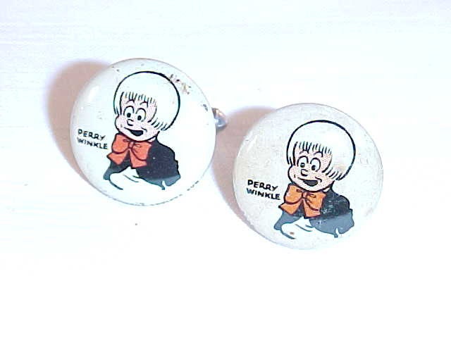 Kelloggs Pep Pin Cartoon Character Perry Winkle Cuff Links - Etsy