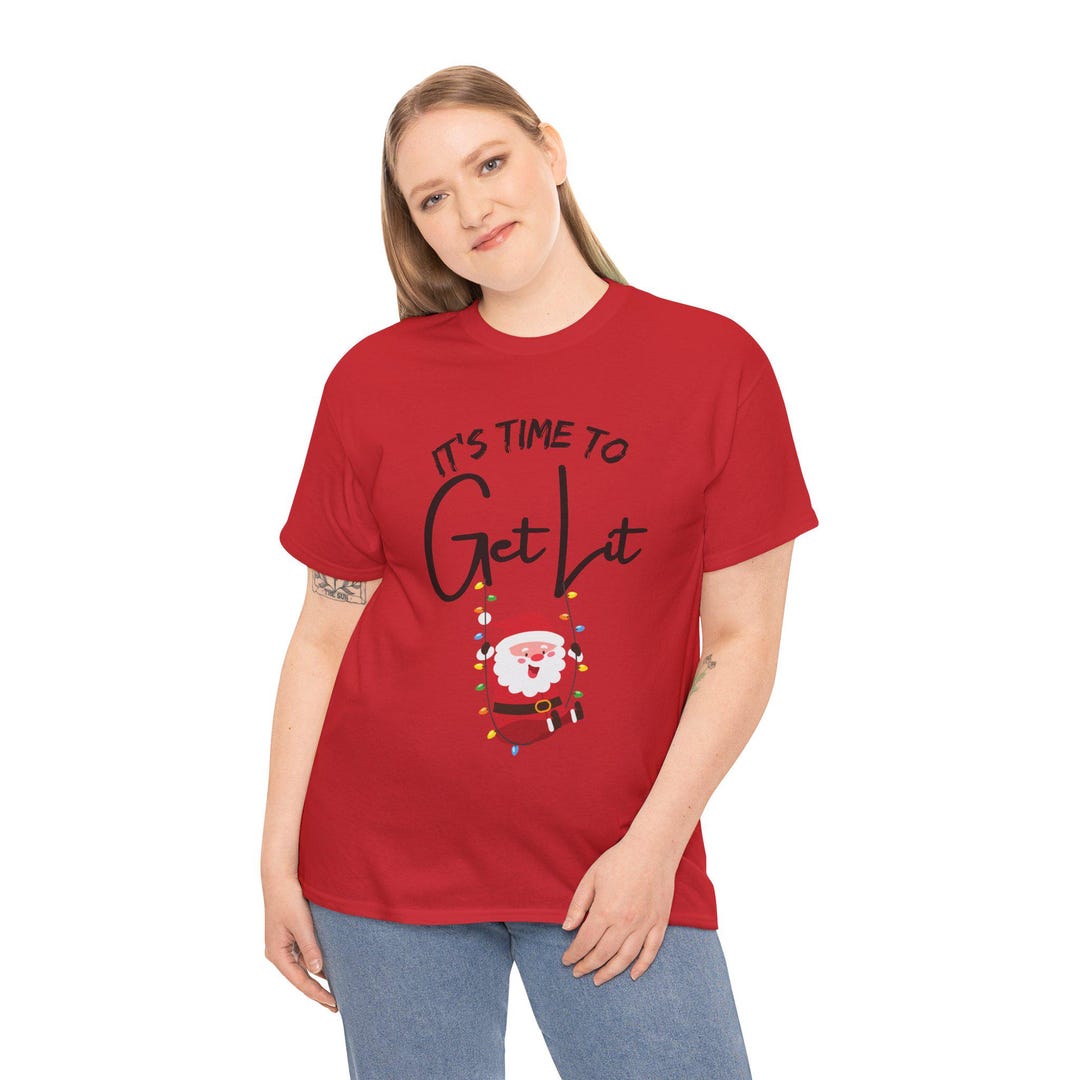 Funny Santa Graphic Tee: Unisex Christmas T-shirt - Etsy
