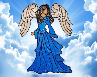 Angel Window Cling - Etsy