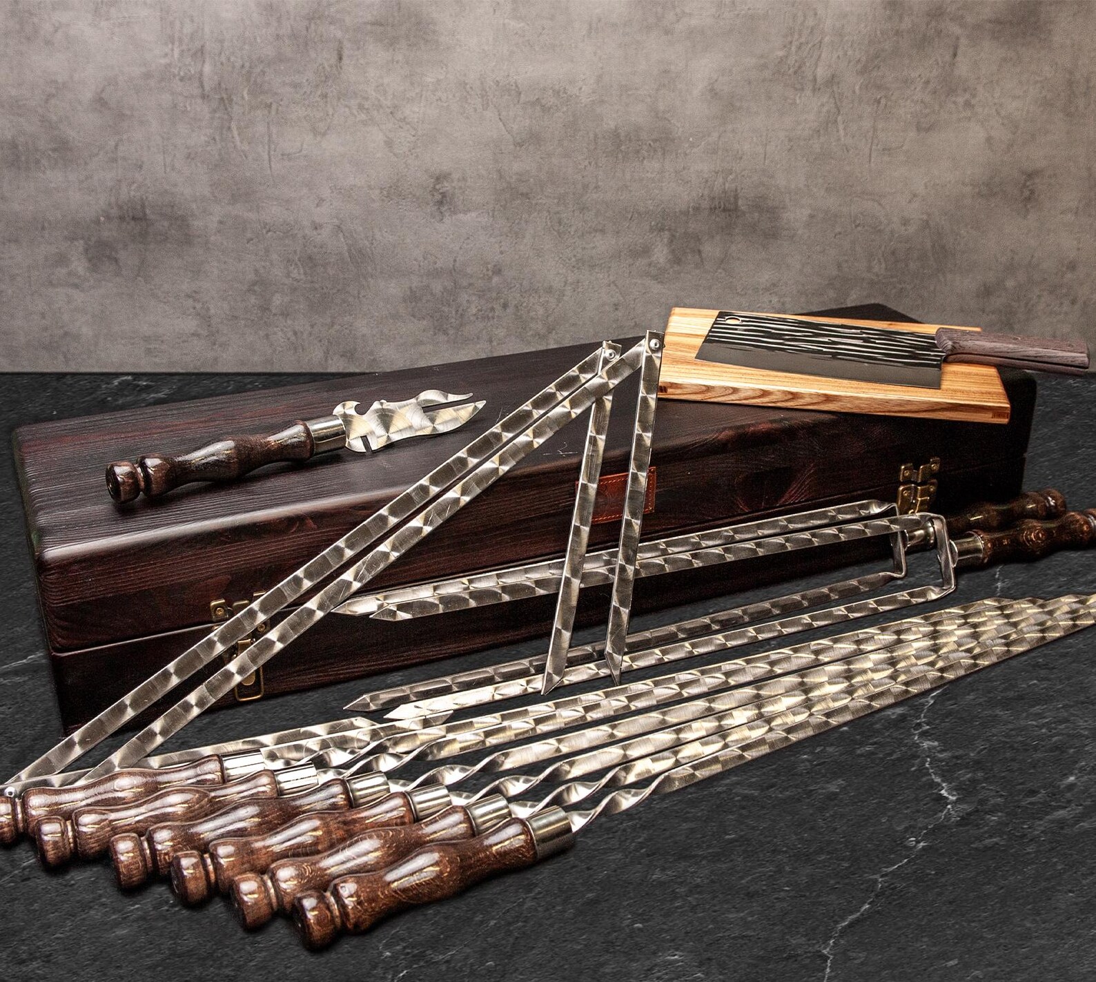 Outdoor Barbeque Gear, BBQ Set for Camping, Outdoor Cooking Accessories ...