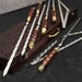 Premium BBQ Skewer Set With Wooden Case, 6 Stainless Steel Skewers in ...