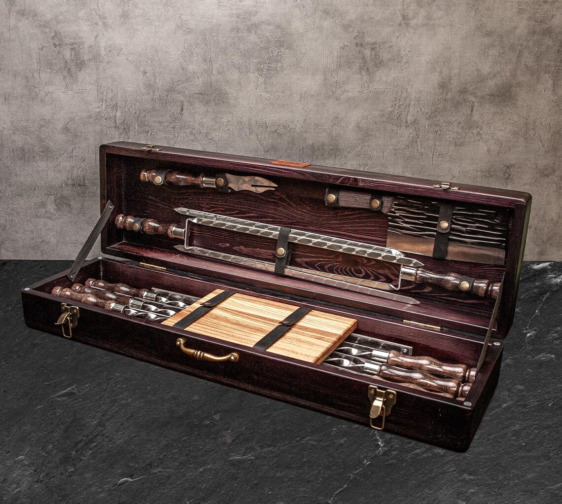 Outdoor Barbeque Gear, BBQ Set for Camping, Outdoor Cooking Accessories ...