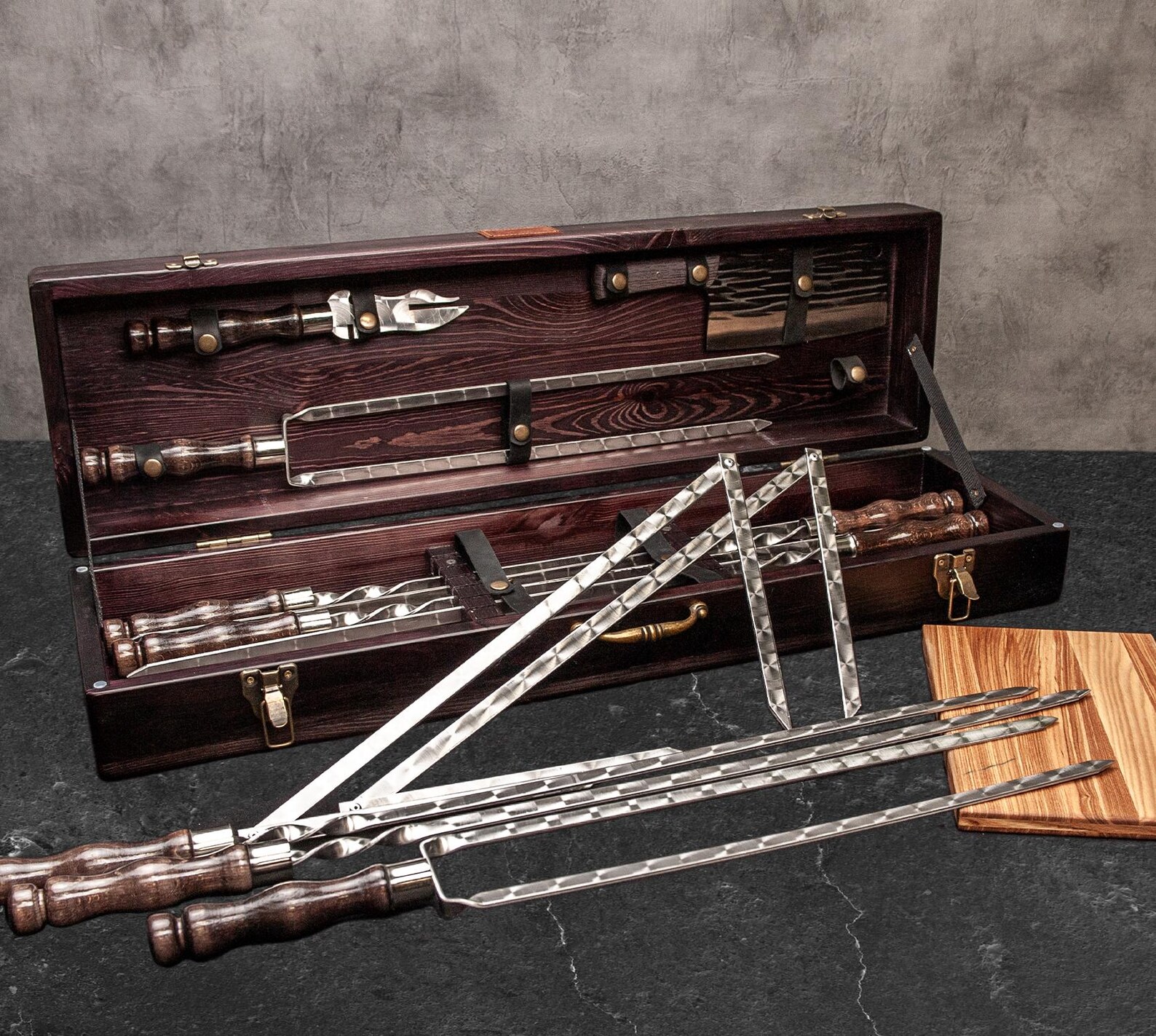 Outdoor Barbeque Gear, BBQ Set for Camping, Outdoor Cooking Accessories ...