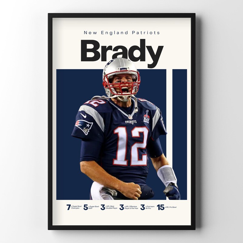 Tom Brady - Etsy