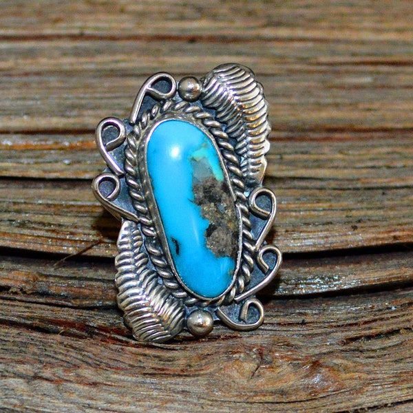 Gold Navajo Ring - Etsy