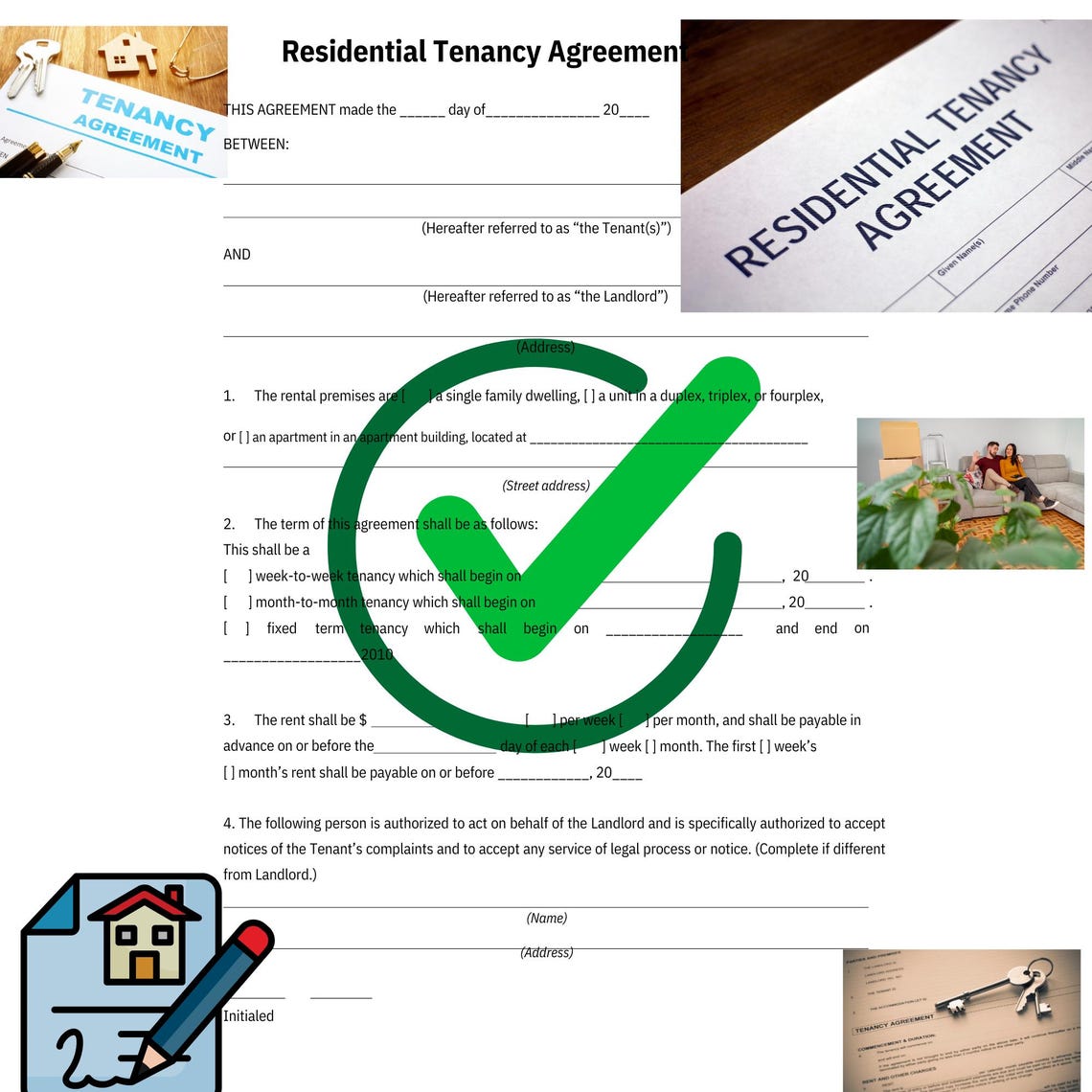Best Rental Agreement for Your Comfort. Rental Agreement. Tenancy ...