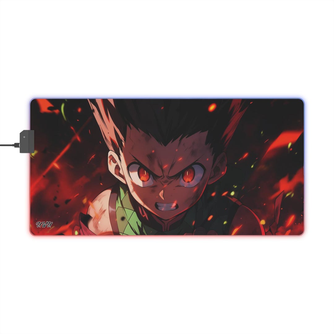 Hunter X Hunter Ep.5 LED Gaming Mouse Pad, Hunter X Hunter Gon, Custom ...