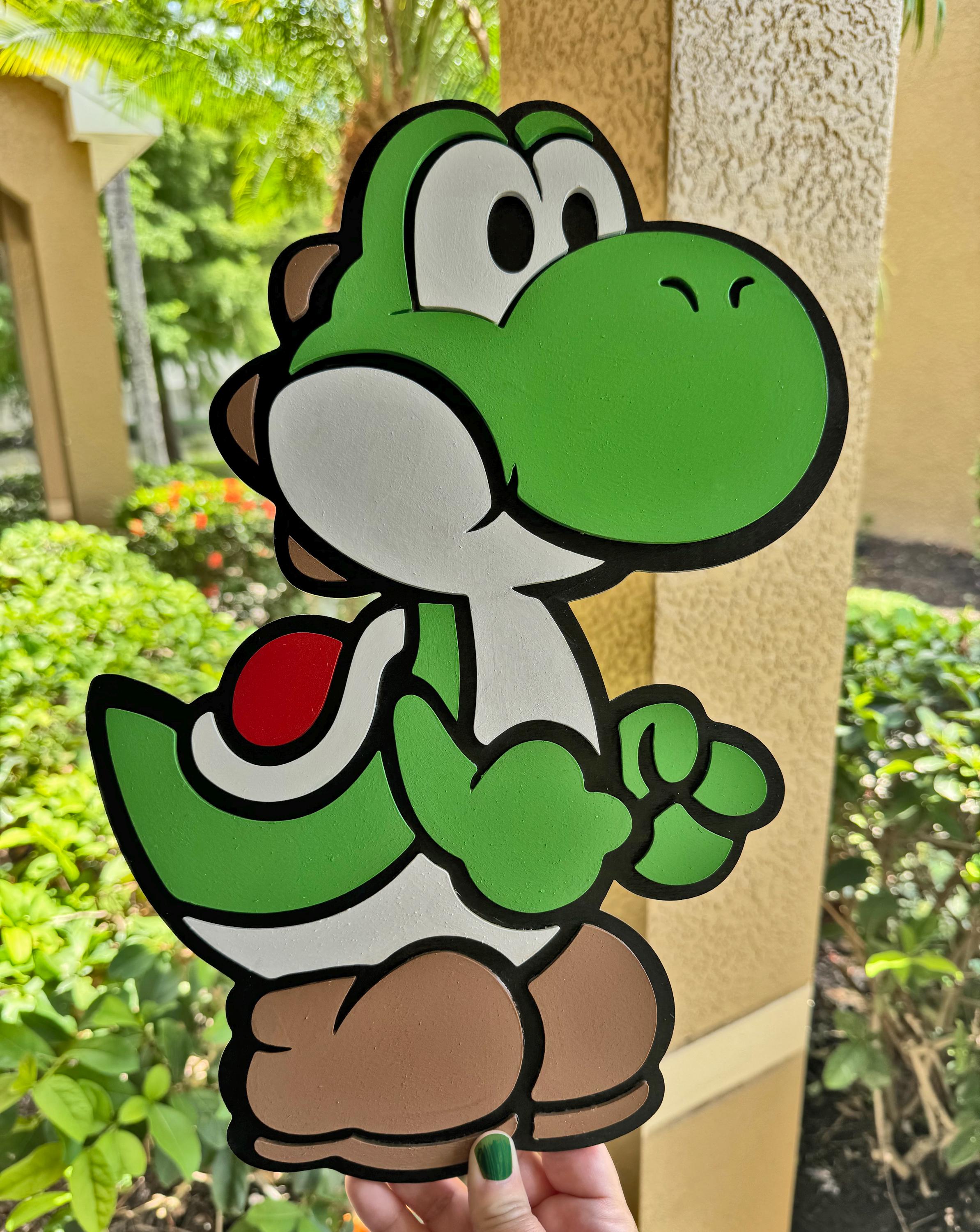Yoshi SVG, Yoshi Layered SVG, Super Mario Bros Cut Files, Yoshi Cut ...