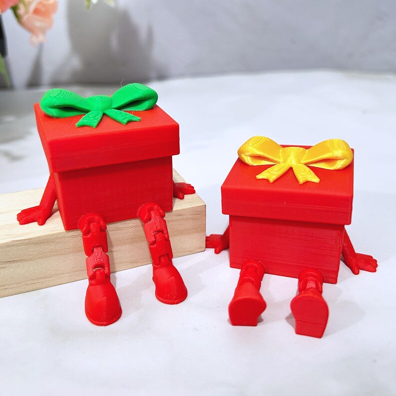 3D Printing Articulated Valentine's Day Gift Box,hidden Middle Finger ...