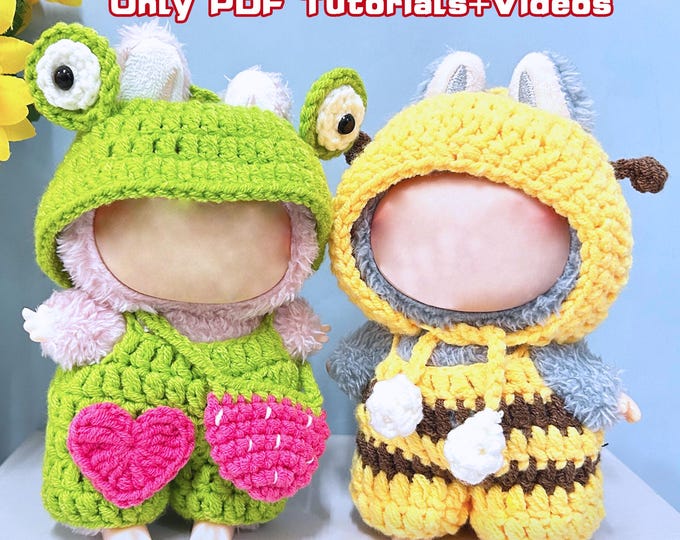 Ready for Shipment Labubu Overalls, Custom Labubu Clothes, Custom ...