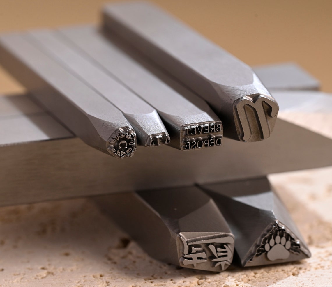 Custom Blacksmith Punch Stamp, Metal Touchmark, Knife Stamp, Custom ...