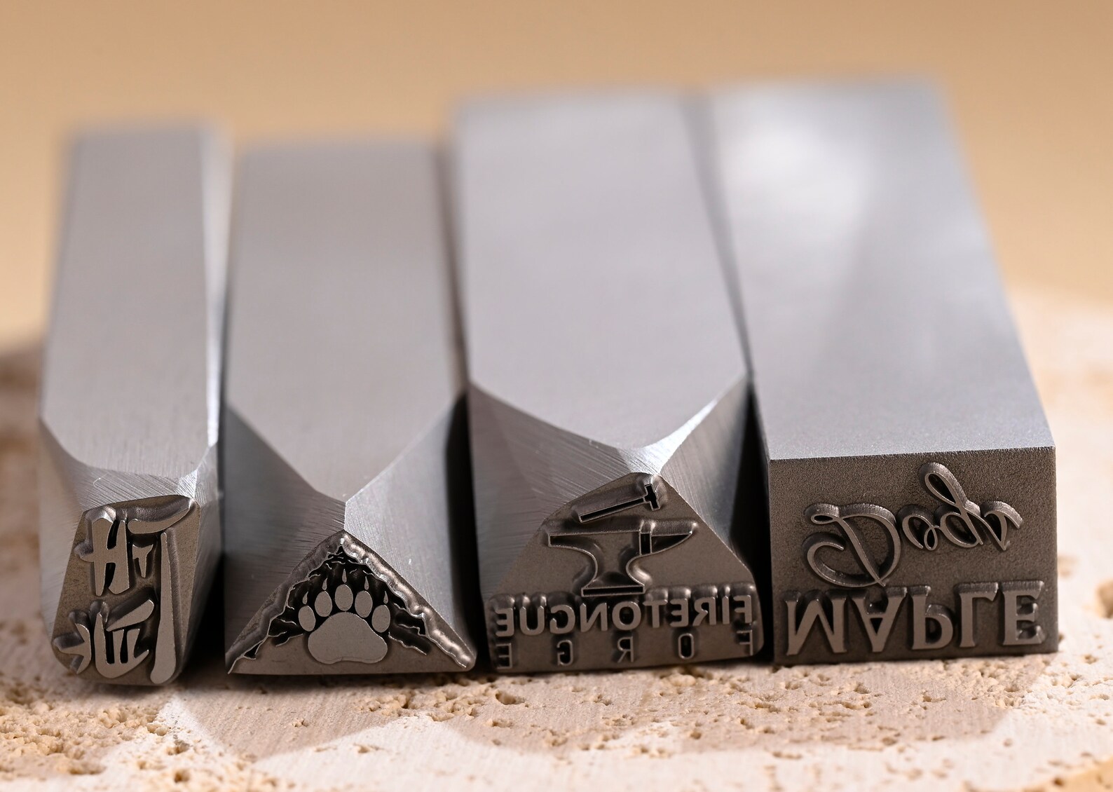 Custom Metal Stamps for Jewelry, Custom Steel Blacksmiths Touchmark ...