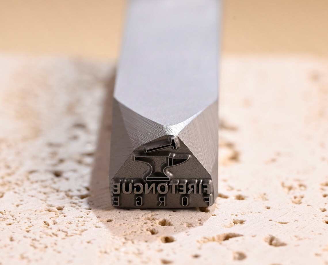 Custom Metal Stamps for Jewelry, Custom Steel Blacksmiths Touchmark ...
