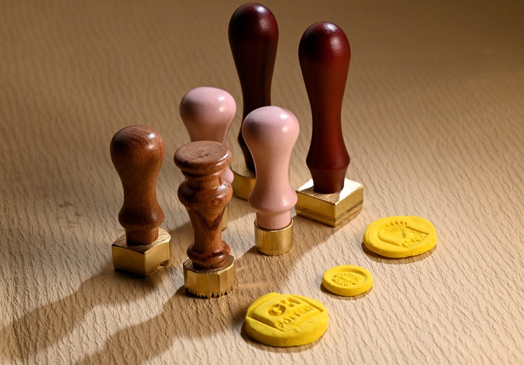 Custom Pottery Stamp, Personalized Signature Brass Stamp for Pottery ...