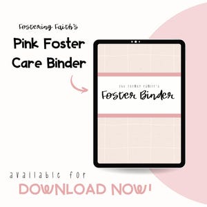 EDITABLE Foster Care Binder Bundle - Etsy