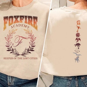 Foxfire Academy Sweatshirts, Keeper of the Lost Cities Symbols Shirt ...