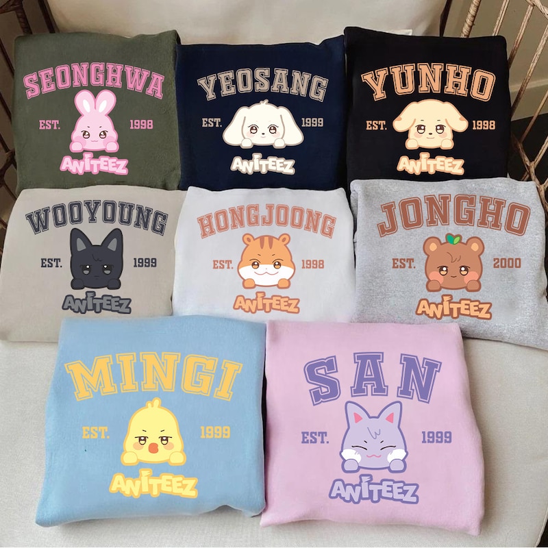 Ateez Aniteez Sweater - Etsy