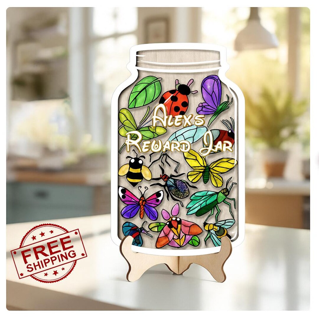 Bug & Insect Reward Jar for Kids, Reward Jar for Classroom Behavior ...