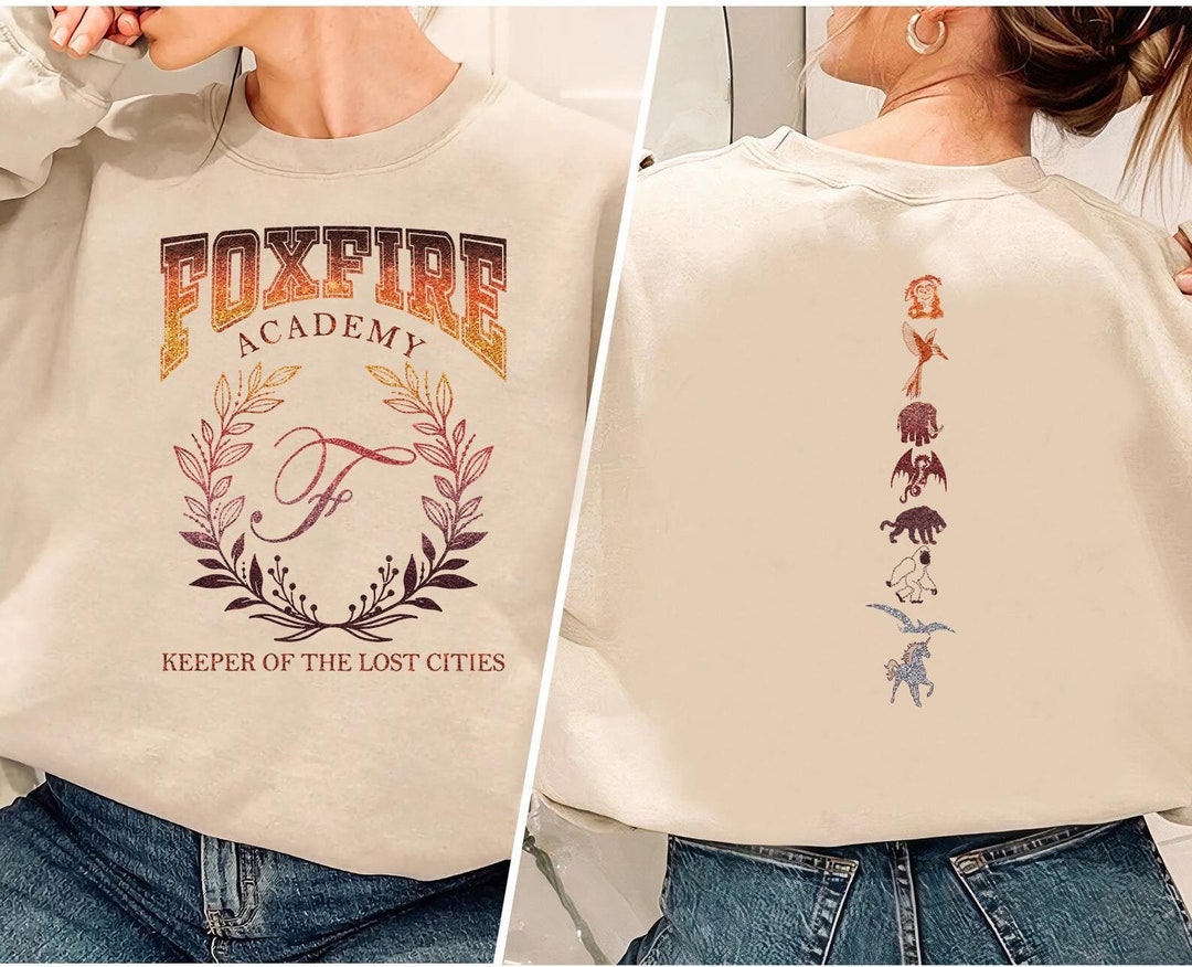 Foxfire Academy Sweatshirts, Keeper of the Lost Cities Symbols Shirt ...