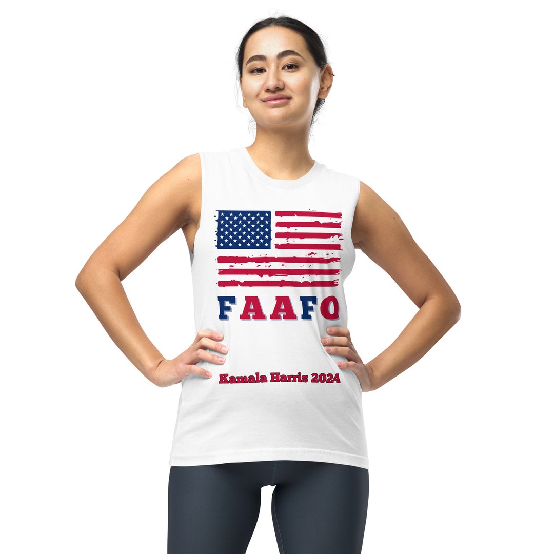 FAAFO American Flag Kamala Harris Unisex Tank Top - Etsy