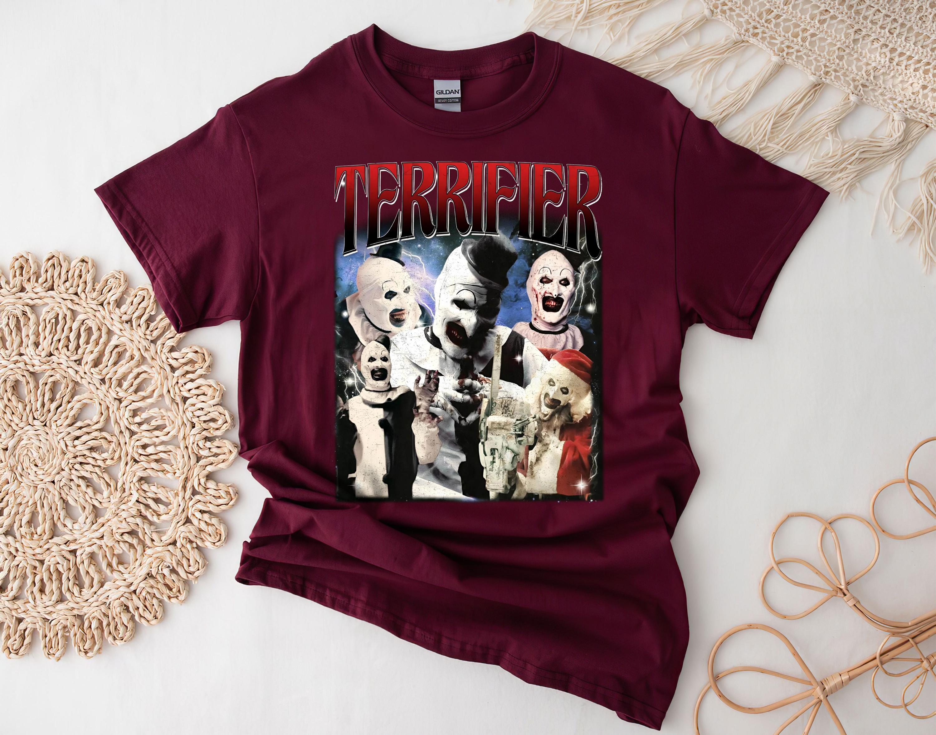 Terrifier Vintage 90s Png, Terrifier Bootleg Rap Png, Terrifier Vintage ...