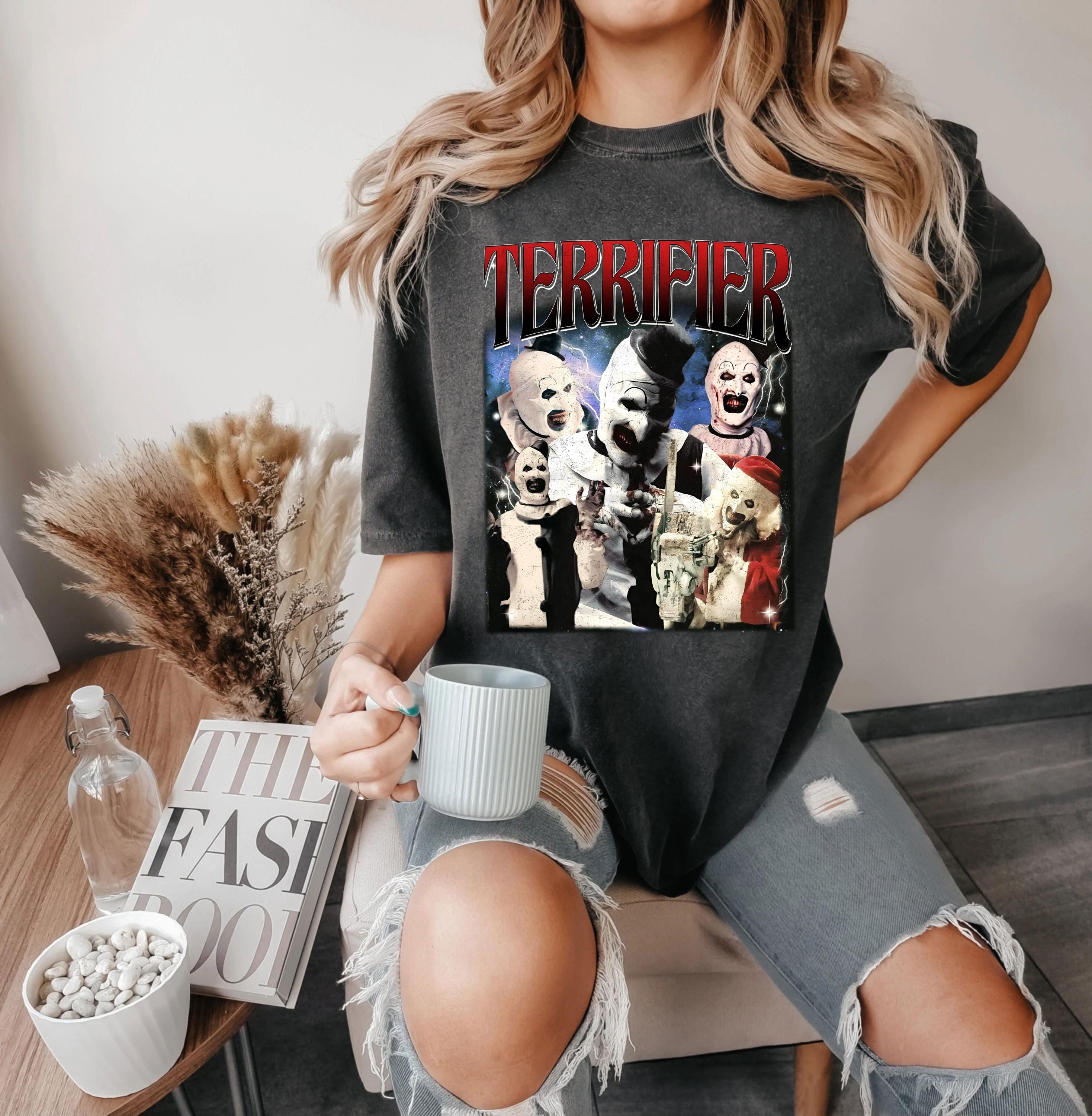 Terrifier Vintage 90s Png, Terrifier Bootleg Rap Png, Terrifier Vintage ...