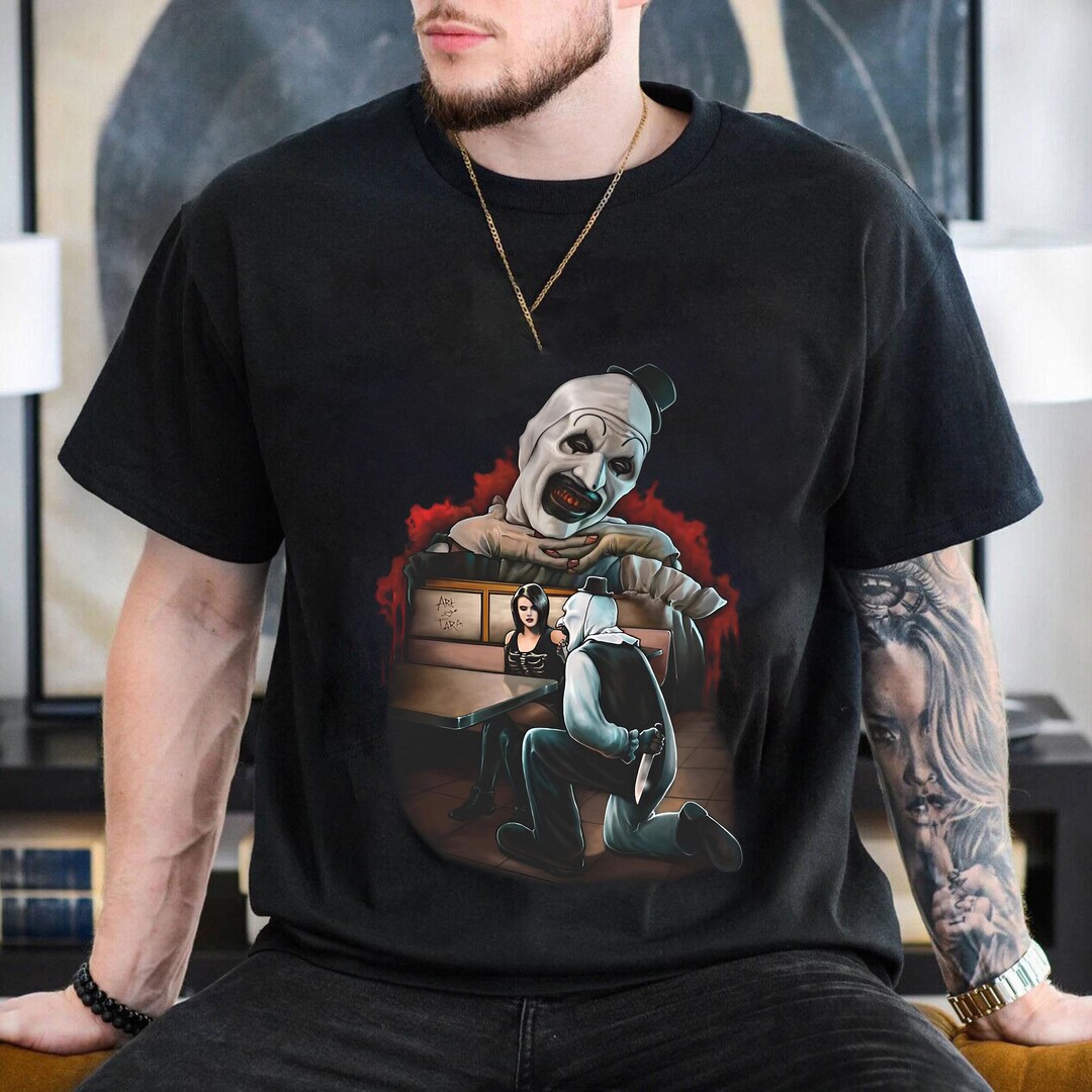 Art the Clown Terrifier 2 Png, Retro Terrifier Halloween Png Horror ...