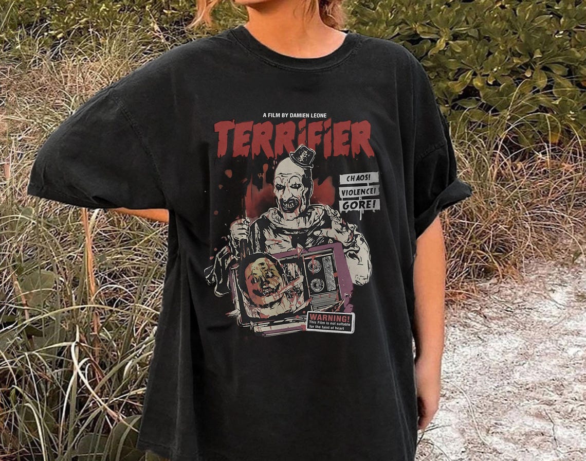 Terrifier 3 Heads Will Roll Png, Terrifier Cover Clown Png, Terrifier ...