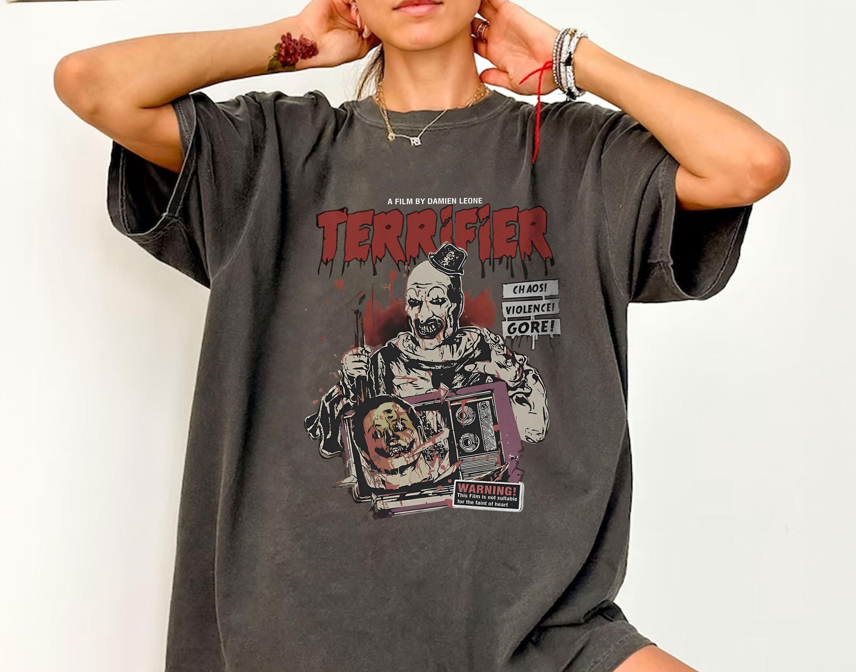 Terrifier 3 Heads Will Roll Png, Terrifier Cover Clown Png, Terrifier ...