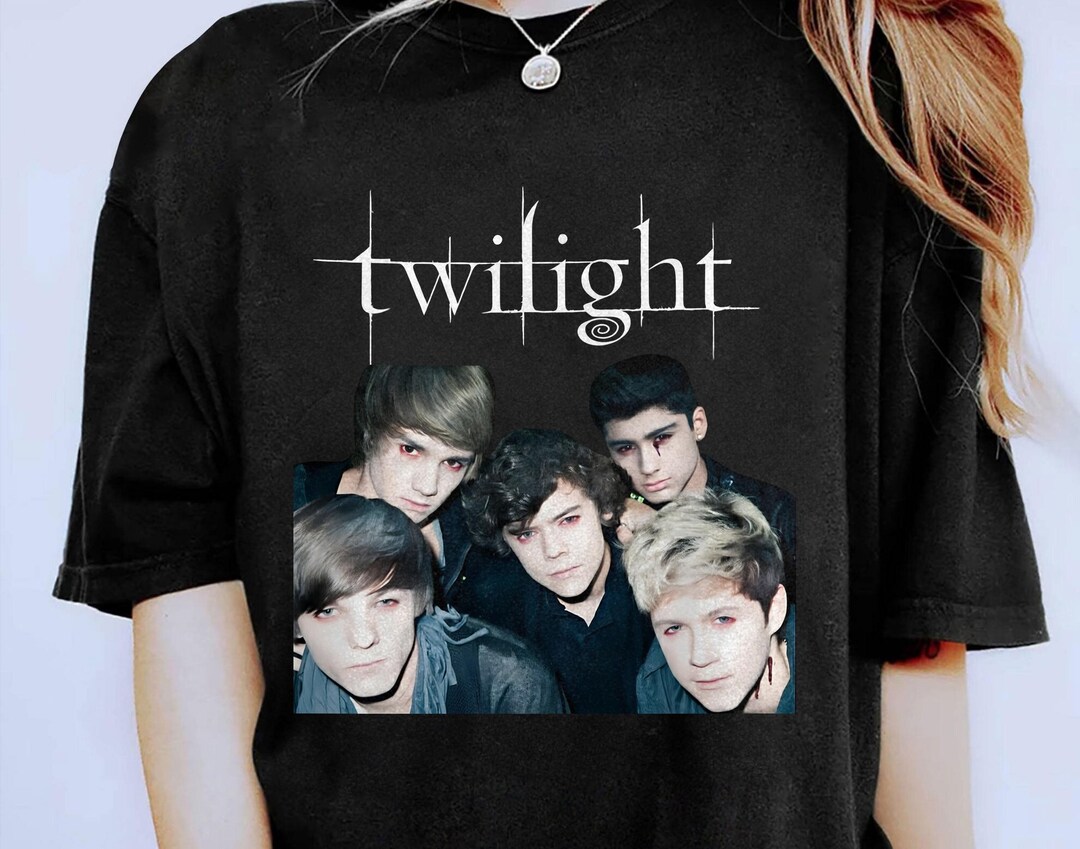 1d as Twilight Shirt the Twilight Saga Edward Cullen Png, Twilight One ...
