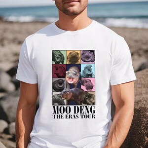 Moo Deng Eras Tour Png, Cute Baby Hippo Moo Deng Bouncy Pig in Thai ...