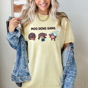 Moo Deng Gang Png, Moo Deng Png, Hippo Lover Png, Funny Baby Hippo Moo ...