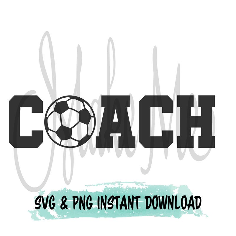 Soccer Coach Svg - Etsy