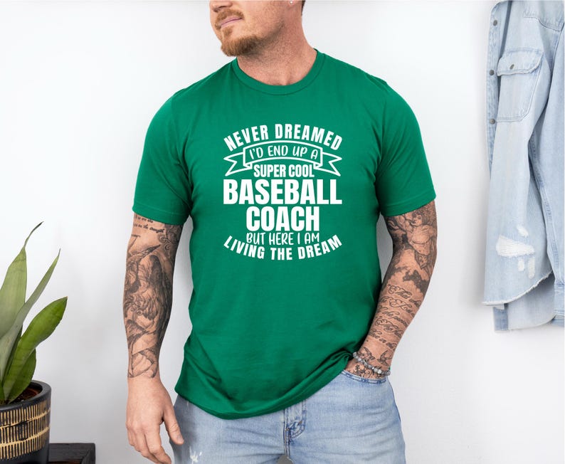 Baseball Coach SVG | Baseball Instant Downloads | Living the Dream ...