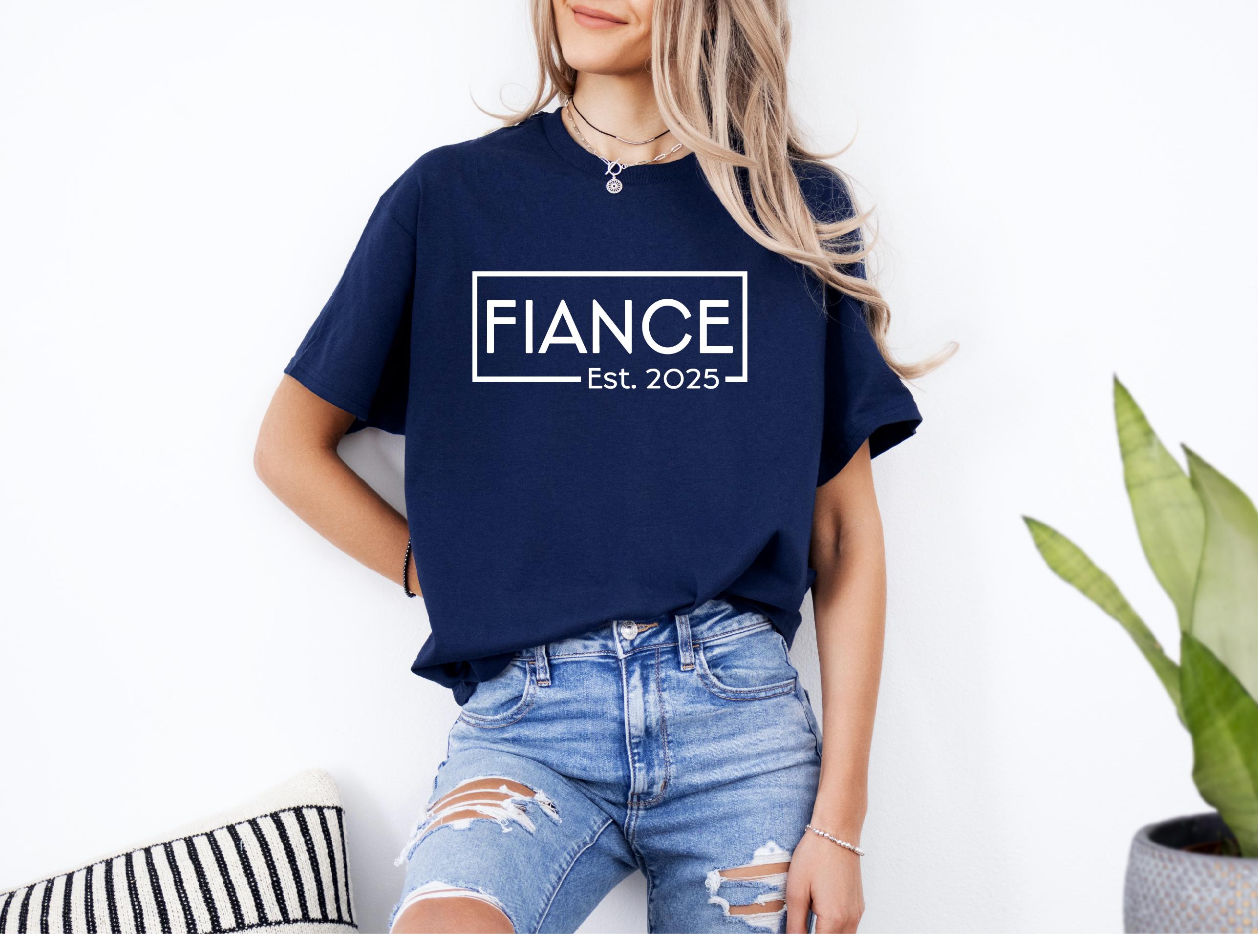 2025 Fiance SVG | Fiancé Download | Fiancé Established 2025 Svg ...