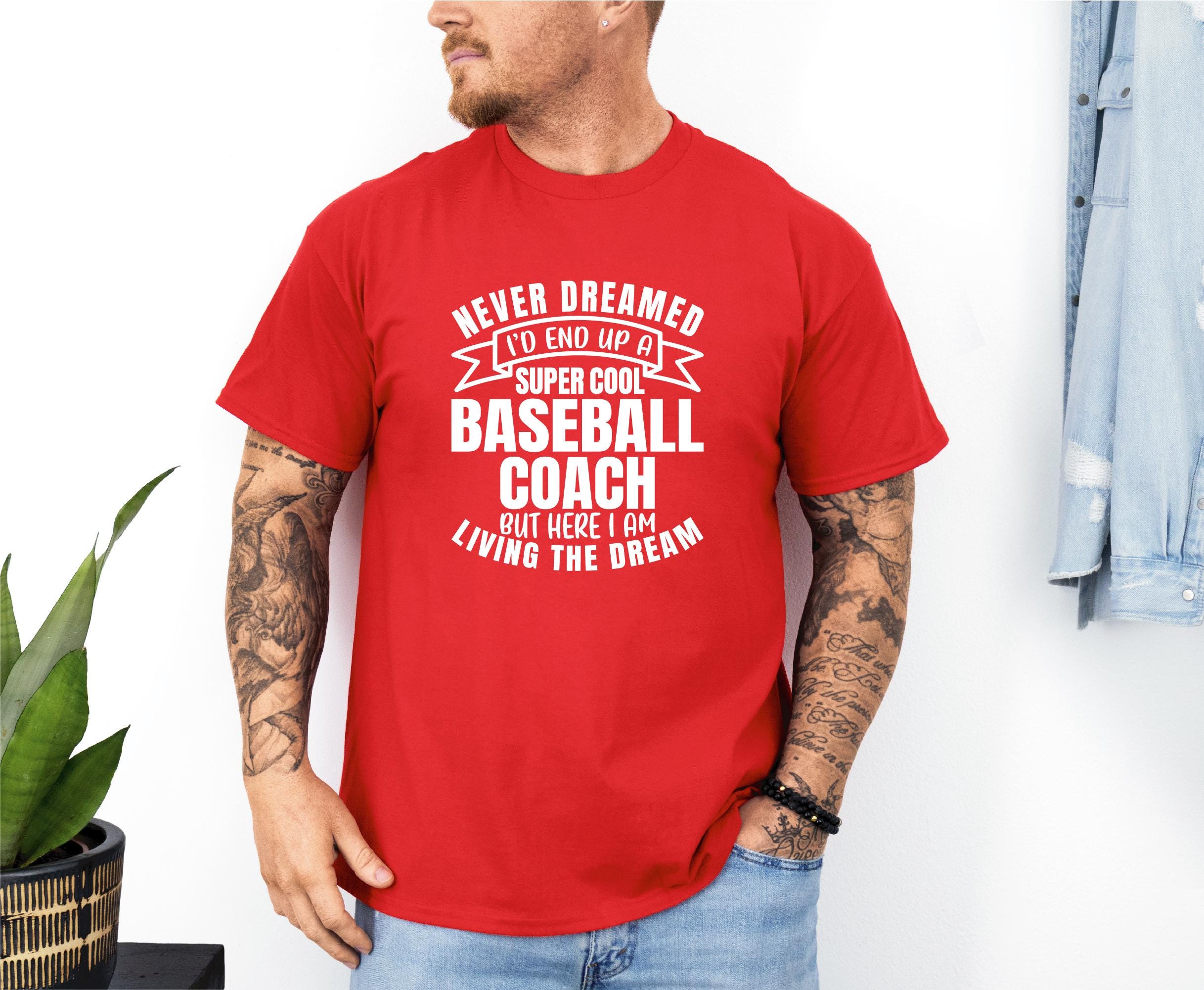 Baseball Coach SVG | Baseball Instant Downloads | Living the Dream ...