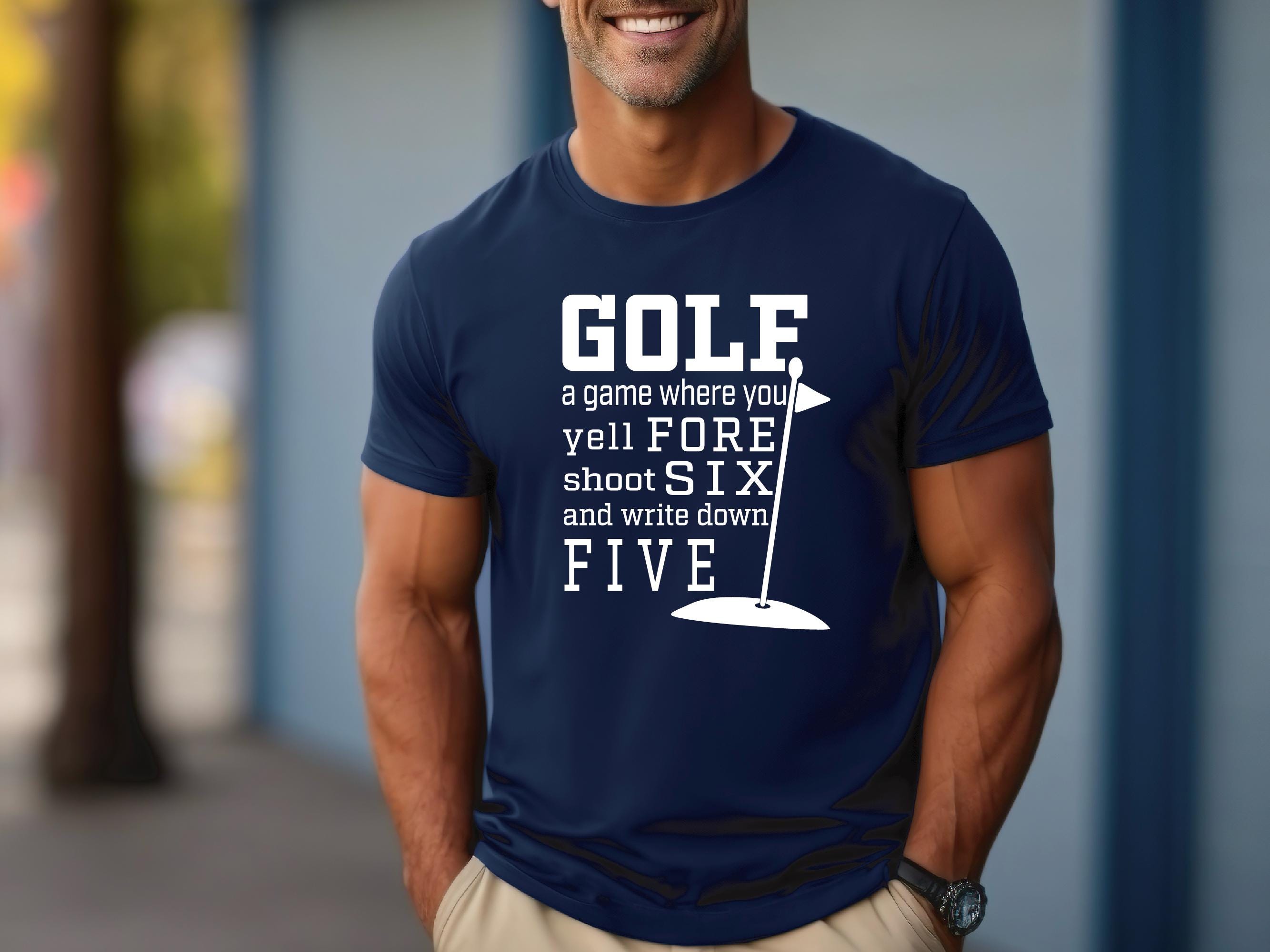 Funny Golf SVG | Golf Lover SVG | Yell Fore Shoot Six and Write Down ...