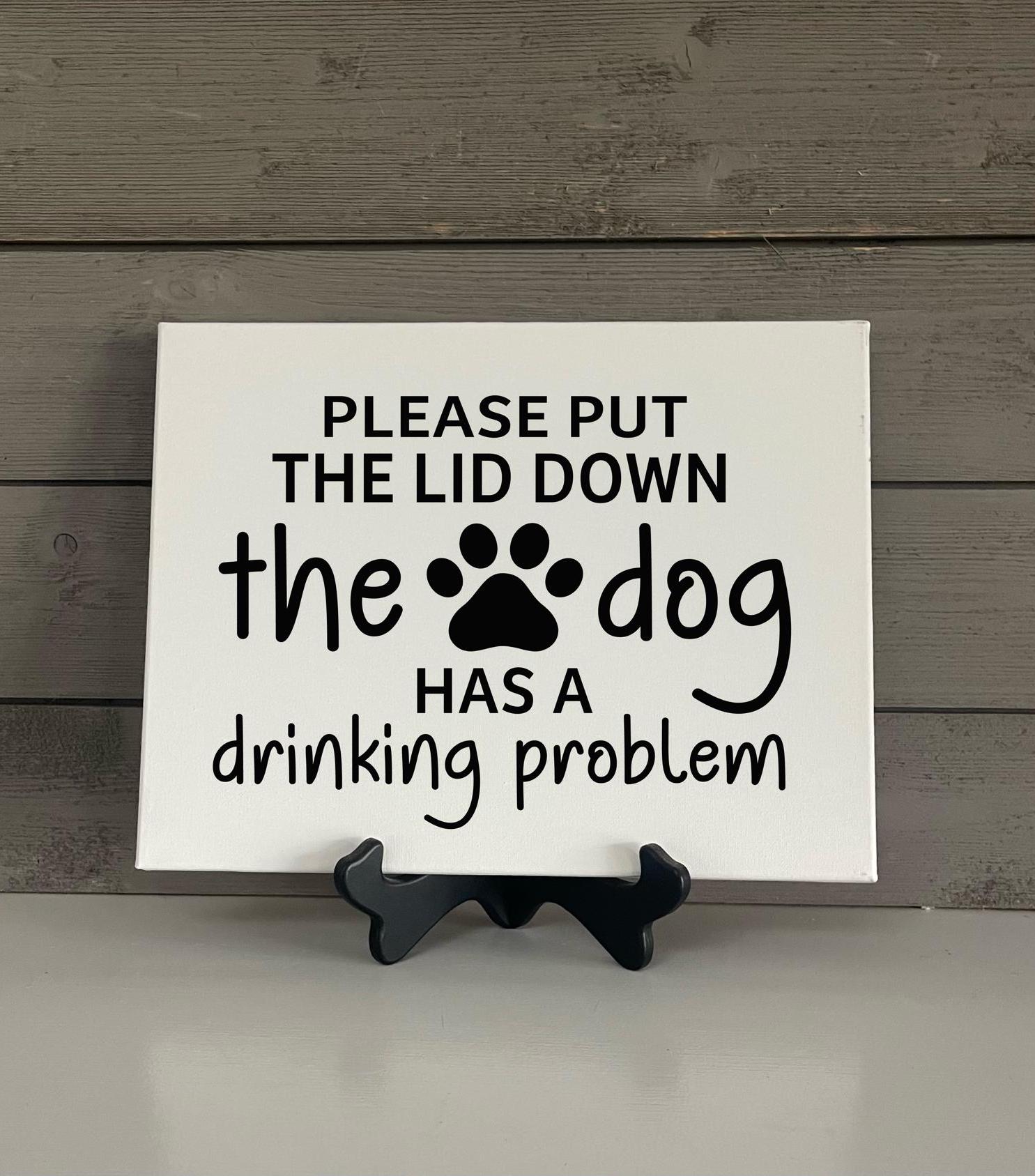 Dog Lover SVG | Bathroom Dog Sign PNG | Bathroom Sign Instant Download ...
