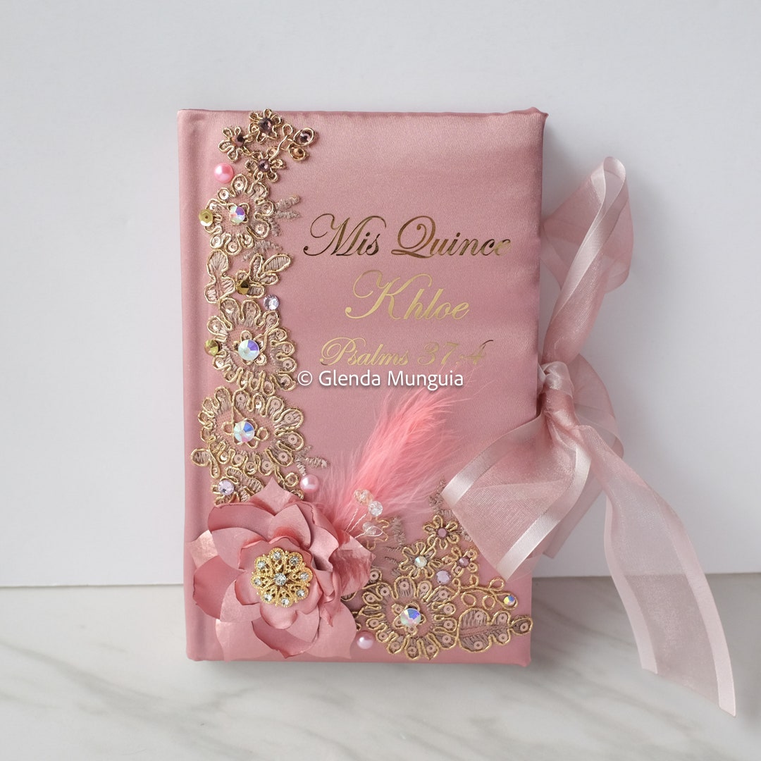 Quinceanera Bible / Sweet Sixteen Bible - Personalized With Name or ...