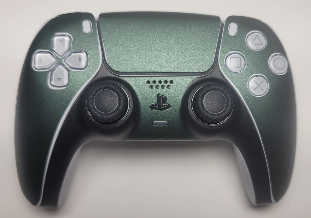 Metallic Pine Green PS5 Controller Skin - Etsy
