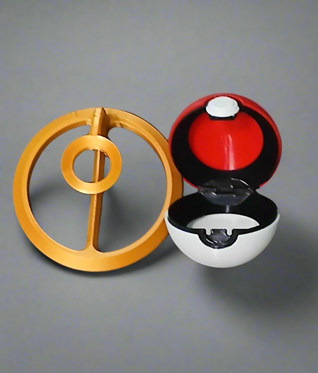 Poke-ball W/ Stand - Etsy