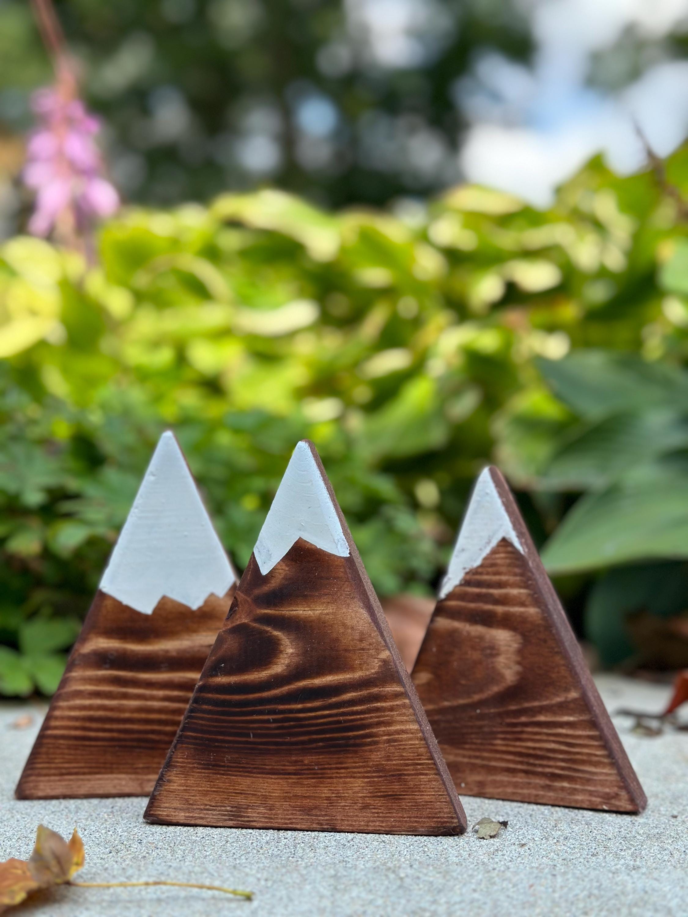 Set of Three Decorative Reclaimed Wood Trees - Etsy