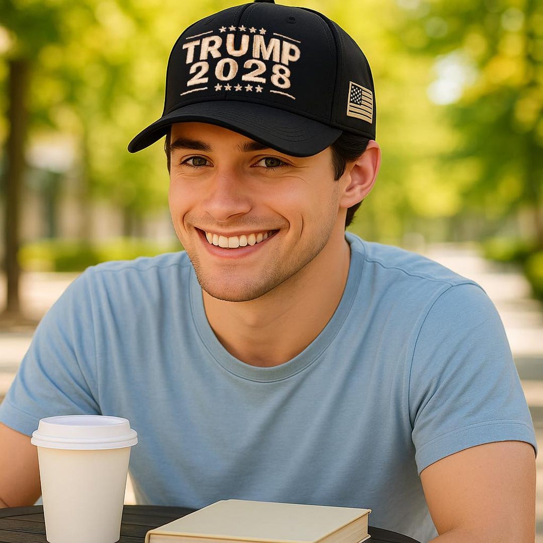 Trump 2028 Embroidered Trump 2028 Hat Cap Make America Great Again ...