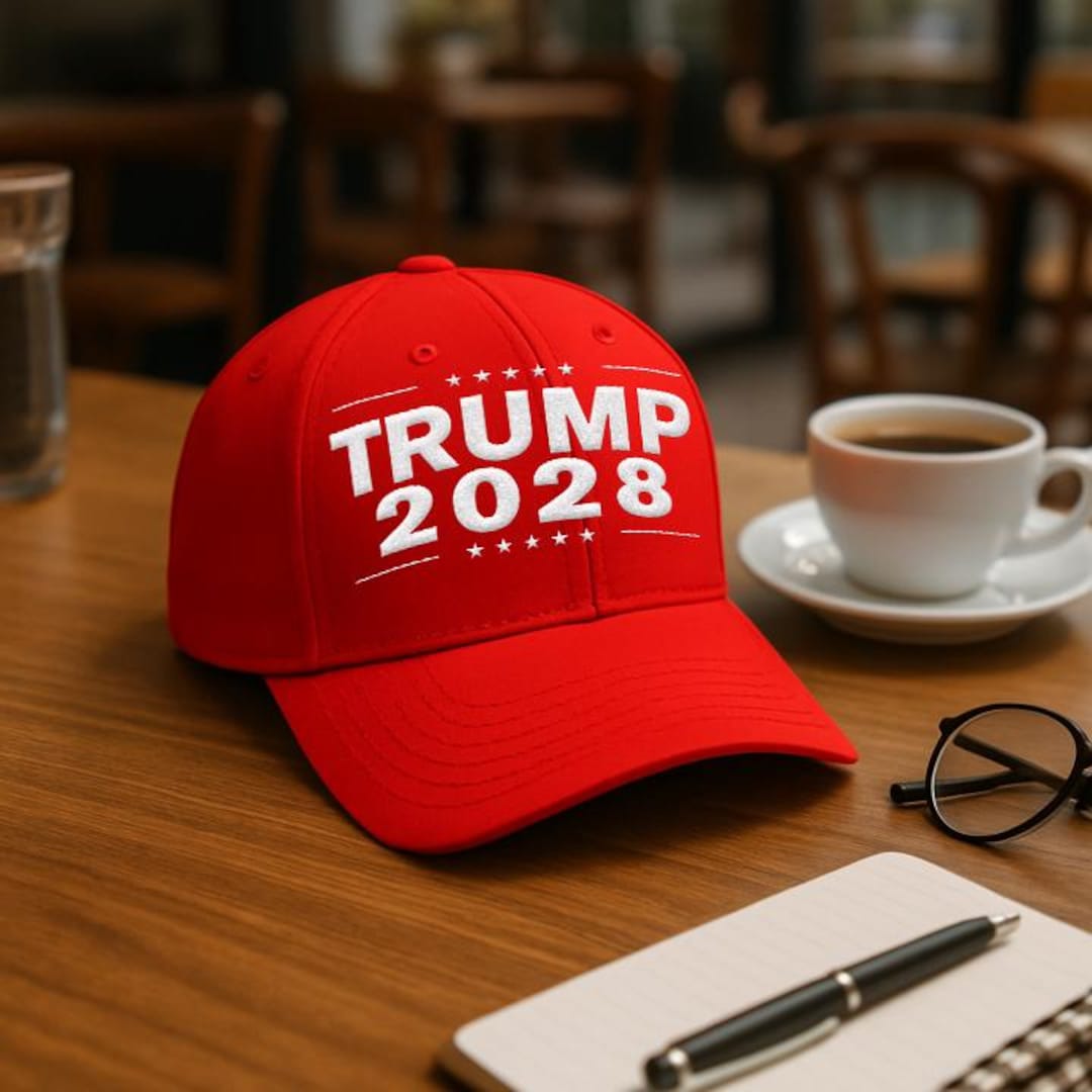 Trump 2028 Embroidered Cap Trump 2028 Hat is Adjustable MAGA Hat Make ...