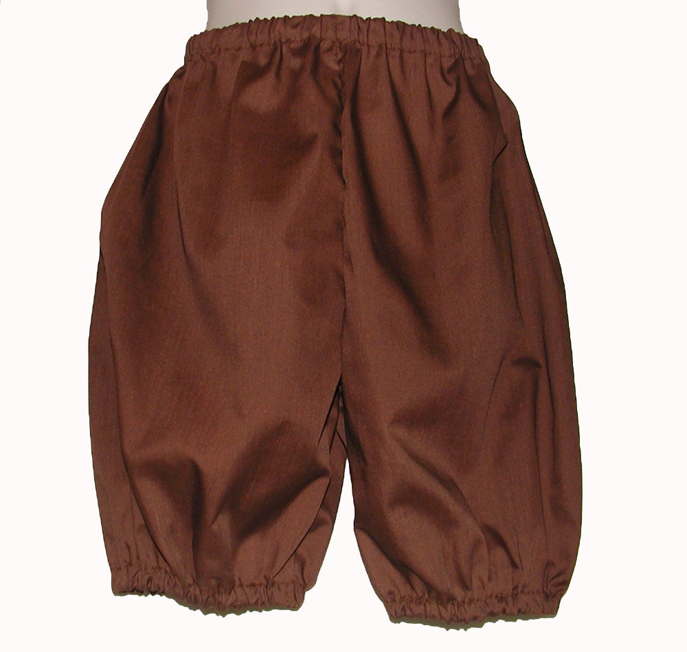 Brown Costume Britches for Boys: Size 2 / 3 - Etsy